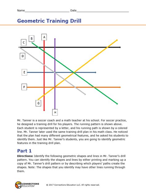 Geometric Training Drill Portfolio Pdf