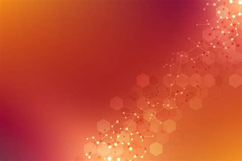 Premium Vector Abstract Geometric Texture With Molecular Structures And Neural Network