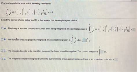 solved find and explain the error in the following