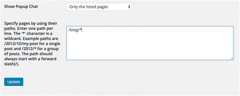 Showhide Popup Chat On Specific Pages Iflychat