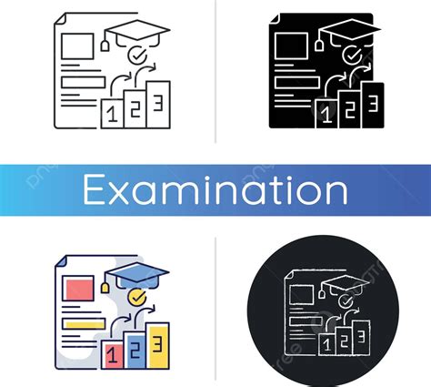Placement Tests Icon Black Program Assessment Vector Black Program