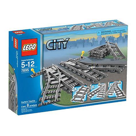 Конструктор Лего Город (LEGO City) - Железнодорожные стрелки - купить ...