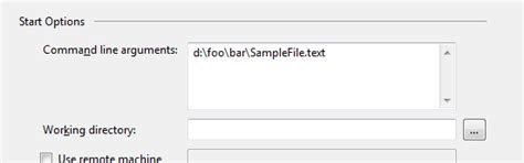 C Not Able To Pass Text Filetxt As Command Line Argument To Console Application Stack