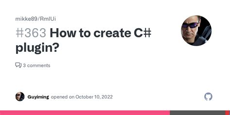 How To Create C Plugin · Issue 363 · Mikke89rmlui · Github