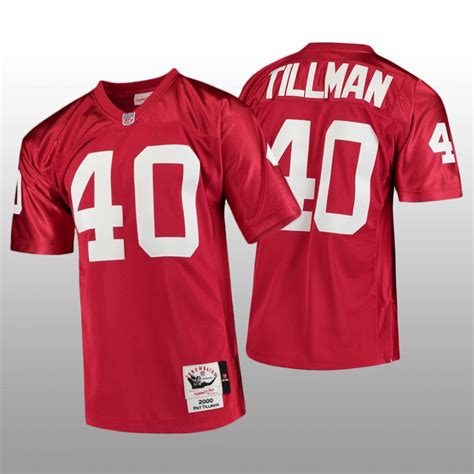 Arizona Cardinals Pat Tillman Mitchell And Ness Cardinal Throwback 2000
