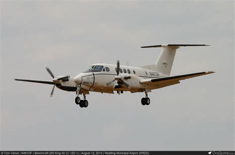 N461df State Of California Beechcraft 200 King Air C 12d 1 Msn Bp