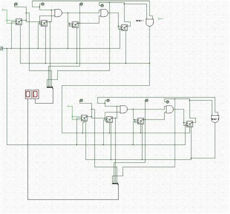 two digit sync counter r logisim