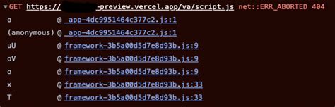 getting 404 for `script js` · issue 1 · vercel analytics · github