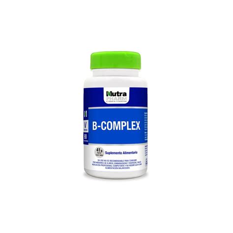 Vitaminas Complejo B 90 Capsulas