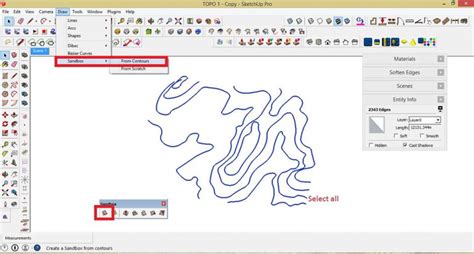 Make A Topographic Map Using SketchUp And Google Maps SketchUp D Rendering Tutorials By
