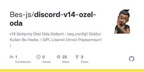 github bes js discord v14 ozel oda v14 gelişmiş Özel oda sistemi