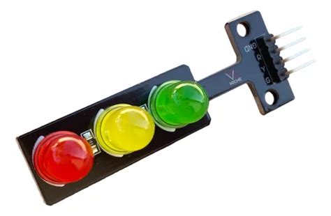 Módulo Led 8mm Tipo Semáforo Para Arduino 5v Modelo Mercadolivre