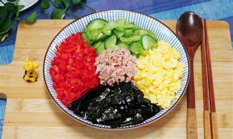 현미밥 이렇게 드시면 5kg 금방 빠져유 오색 소보로 비빔밥 다이어트밥 오이 참치 비빔밥 참치 오이 비빔밥 현미밥 다이어트 참치캔 네이버 블로그