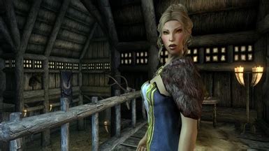 Wodos Nenya With Physics Wig Basic Variation At Skyrim Special