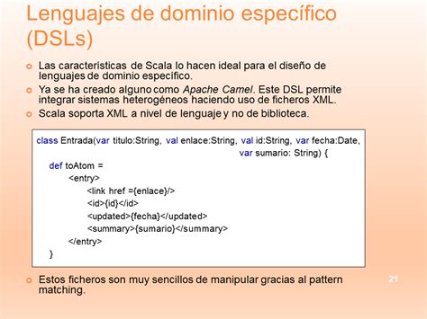 El Lenguaje Scala página