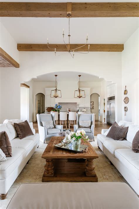 Farmhouse Rustic French Country Living Room