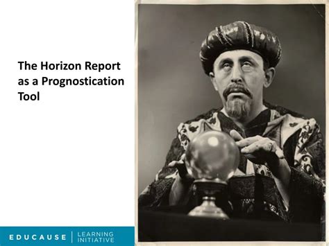 Ppt The Horizon Report As A Prognostication Tool Powerpoint