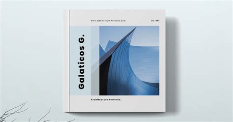 Square Architecture Portfolio Print Templates Ft Architecture And Business Envato