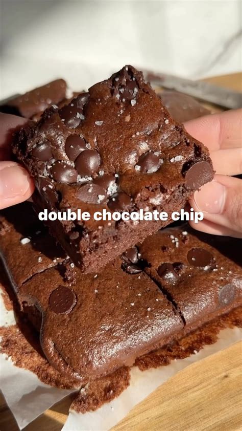 Tati Chermayeff Easy Summer Dessert 🍫 These Super Fudgy And Rich