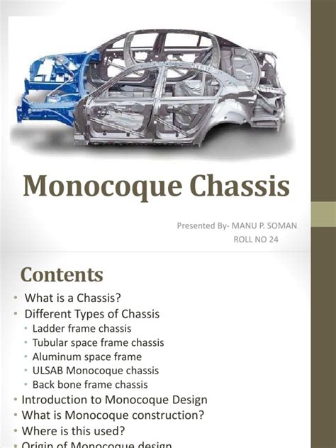 Monocoque Chassis Pdf Vehicles Motor Vehicle