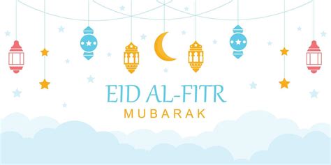 Eid Social Media Banner Eid Web Banner Eid Background 22226464 Vector Art At Vecteezy