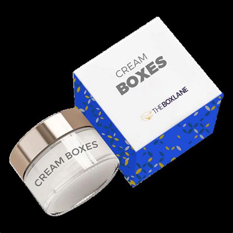 Custom Cream Boxes Wholesale The Box Lane