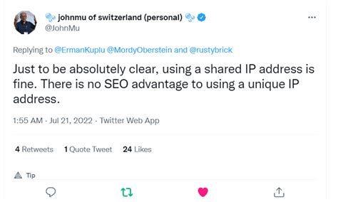 Does Unique IP Address Matter In SEO