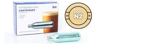 Ico 360 Cartuchos N2 O Cartuchos De Nitrógeno Para Cafetera Nitro