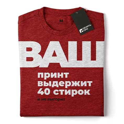 Печать на футболках СПБ