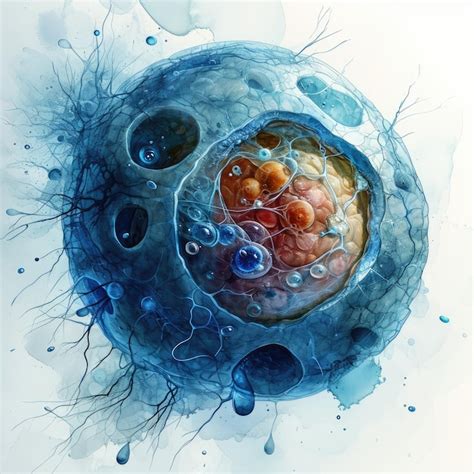 Premium Ai Image Unveiling The Intricacies The Structure Of The Human Cell A Journey Into The