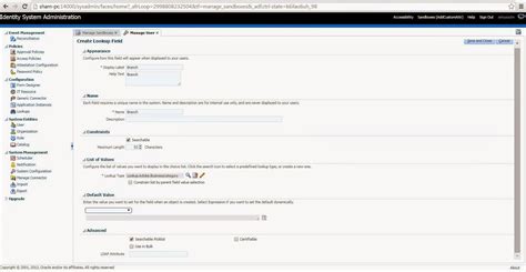 Oracleidentitymanager Add Custom Attributelookup Field On Ui In