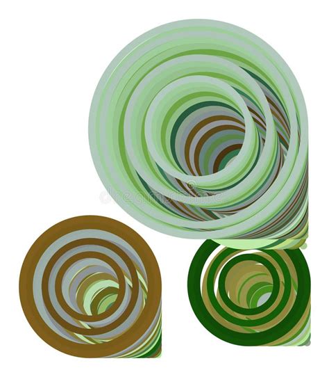 Abstract Colored Geometric Circles Bubbles Sphere Or Ellipses Pattern Decoration Style