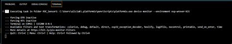 Monitor Shows Nothing Platformio Ide Platformio Community
