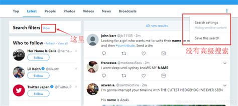 推特twitter高级搜索 twitter search csdn博客