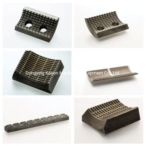 Api Drill Pipe Casing Tubing Sucker Rod Power Tong Dies And Slip Insert Jaw Plate China Manual