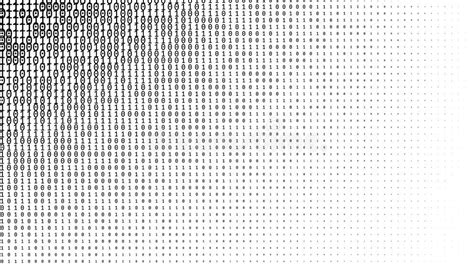 Gradient Binary Code Digits Background Stock Vector Illustration Of Global Concept 117938606