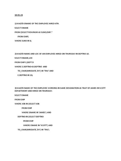 sql final mock pdf