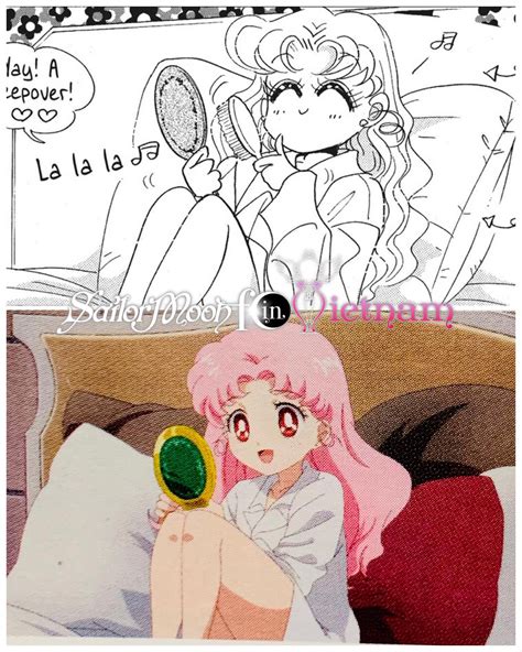 So Sánh 1 Loạt Cảnh Trên Báo ở Nhật Sưu Tầm Sailor Moon