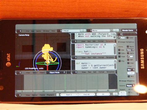 Blender Porté Sur Android Tuxicoman