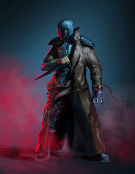 Artstation Sci Finoir Bounty Hunter
