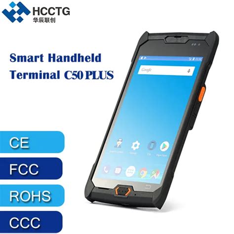 Industrial Rugged Data Collector Barcode Scanner Handheld Terminal Pda C50 Plus Android Pda