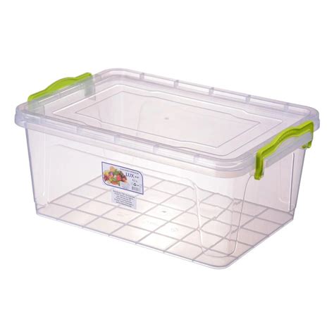 ᐉ Контейнер харчовий Ал Пластик Lux №7 із затискачами 9 5 л 201801 • Краща ціна в Києві