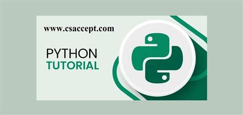 What Is Python Why Learn Python Python Syntax And Basic Concepts Cs Accept
