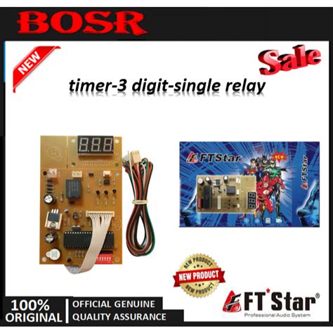 F T Programmable Digital Timer 3 Digit Single Relay Shopee Philippines