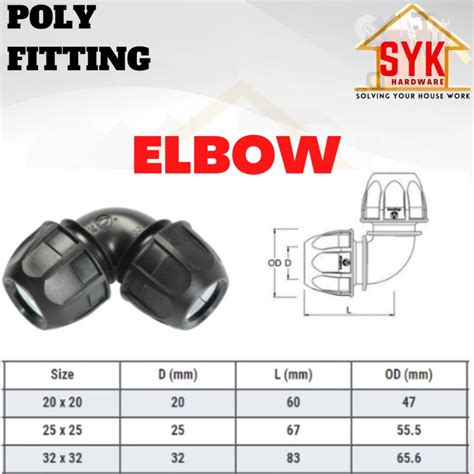 Syk Poly Fitting Poly Pipe Connector Hdpe Poly Fitting Smart Coupler