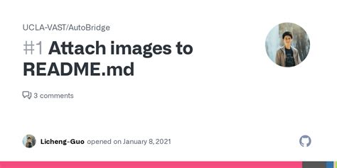 Attach Images To Readmemd · Issue 1 · Ucla Vastautobridge · Github