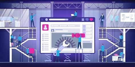 Premium Vector Modern Flat Design Concept Of Web Development