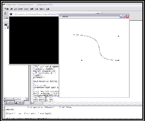 figure 11 from development of cad algorithms for bezier curves
