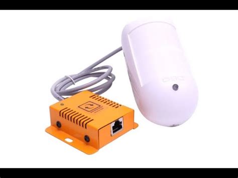SNMP Modbus Motion Detection Sensor
