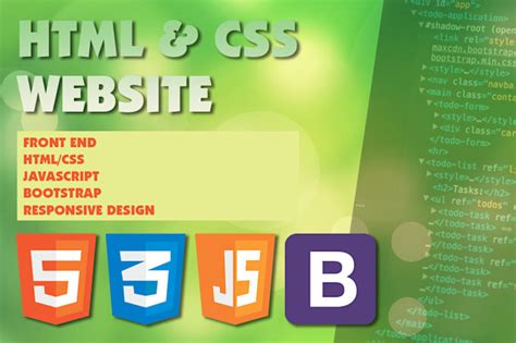 Create Website With Html And Css By Phomee84 Fiverr